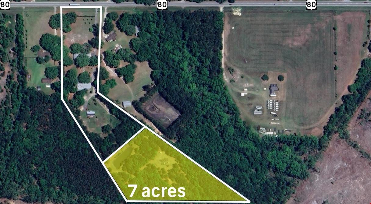 7± Acres – High-Visibility Hwy 80 Land for Lease - 2278 US HWY 80 ...
