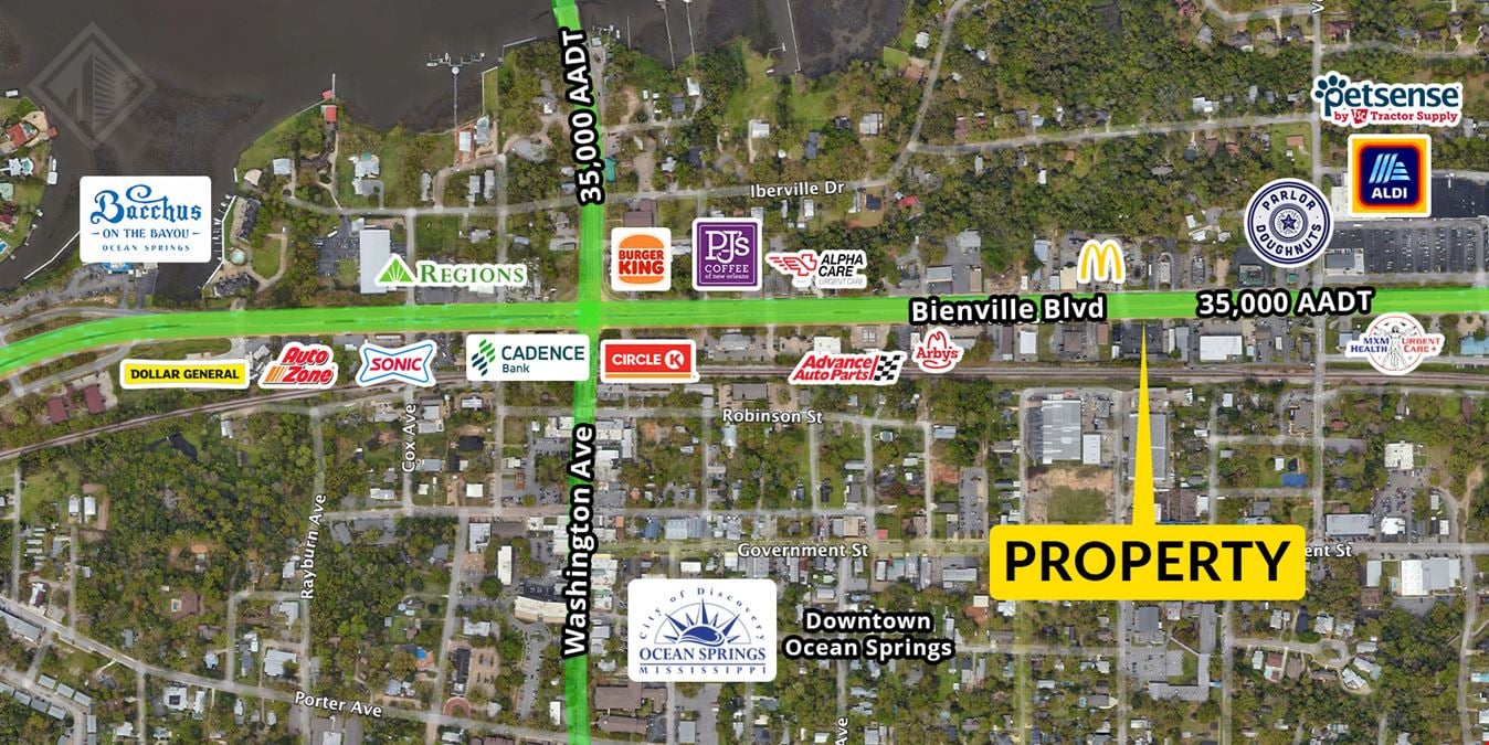 Retail/Office Space for Lease | Pelican Court | Ocean Springs, MS ...