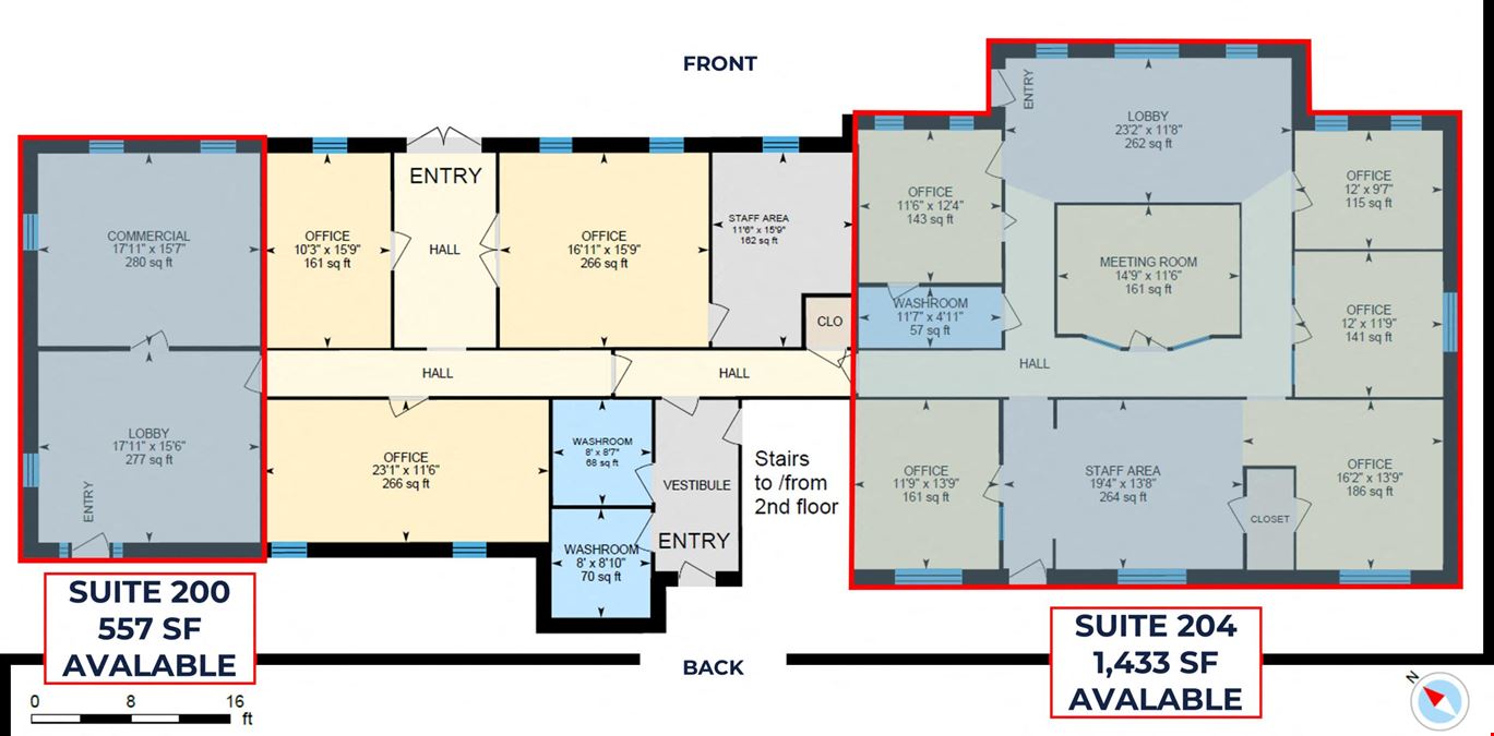 Offices in Powhatan Today Building - 3229 Anderson Hwy, Powhatan, VA